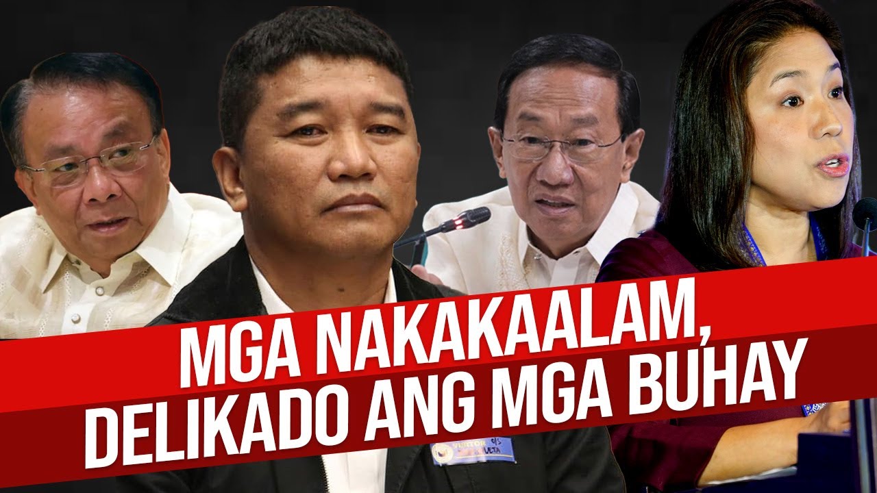 MGA MAY ALAM SA FLOOD CONTROL ANOMALY DELIKADO ANG MGA BUHAY —MIKE ...