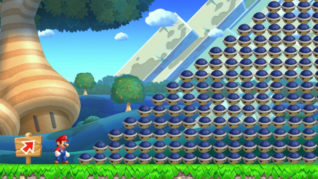 Can Mario Collect 999 Blue Shells in New Super Mario Bros. Deluxe ...