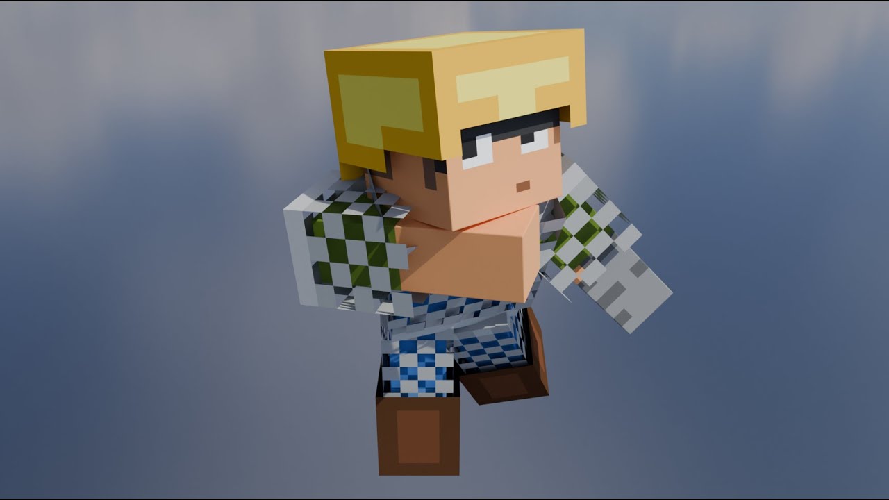 Working on a Minecraft Animation in Blender - YouTube
