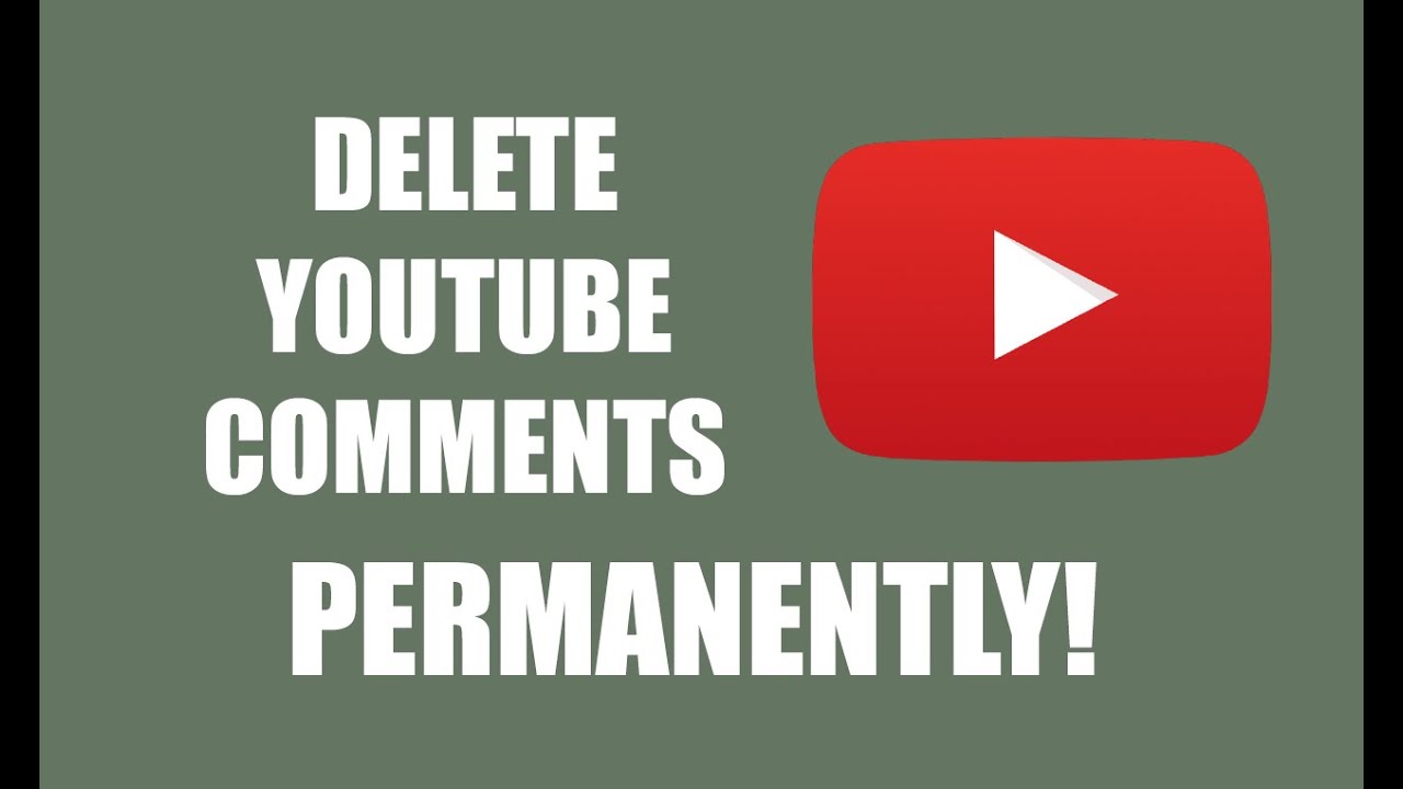 How to Delete YouTube Comments - Easy Steps - YouTube