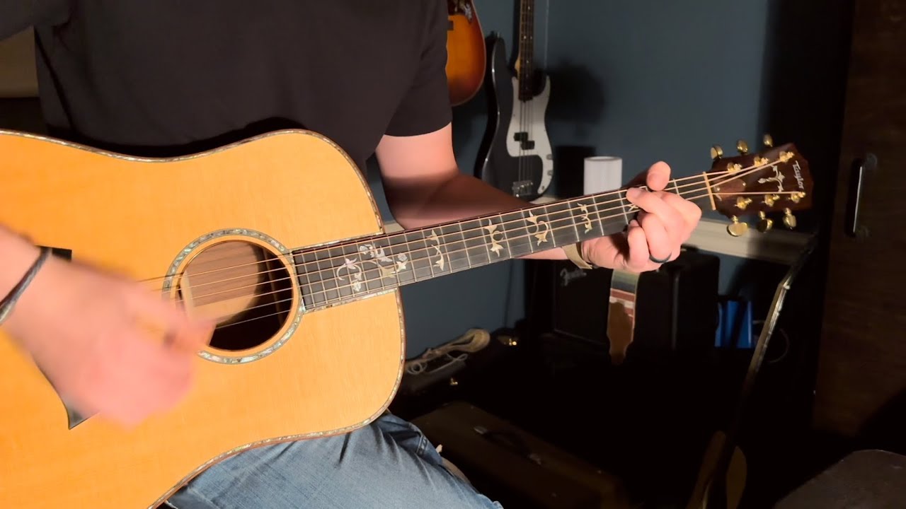 1997 Taylor 910 Acoustic Guitar - YouTube