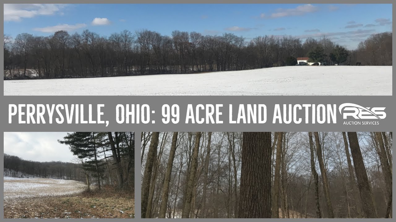Perrysville, Ohio: 99 Acre Land Auction - YouTube