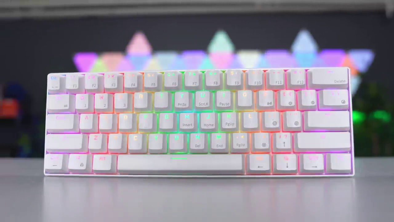 RK61 60% Gaming Keyboard - REVIEW😍⌨️ NEXT LEVEL GAMING - YouTube