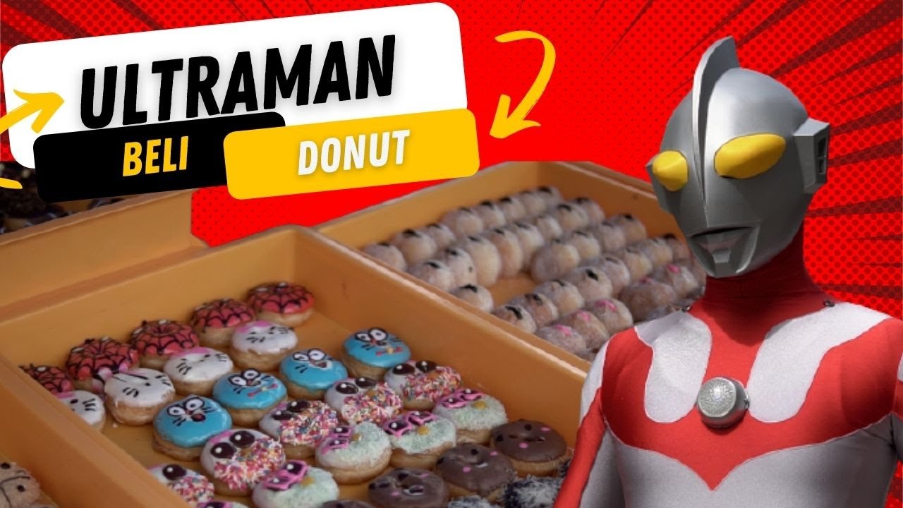 Ultraman beli donut RM 1 | Drama lawak pendek | Kedai Donut RM1 - YouTube