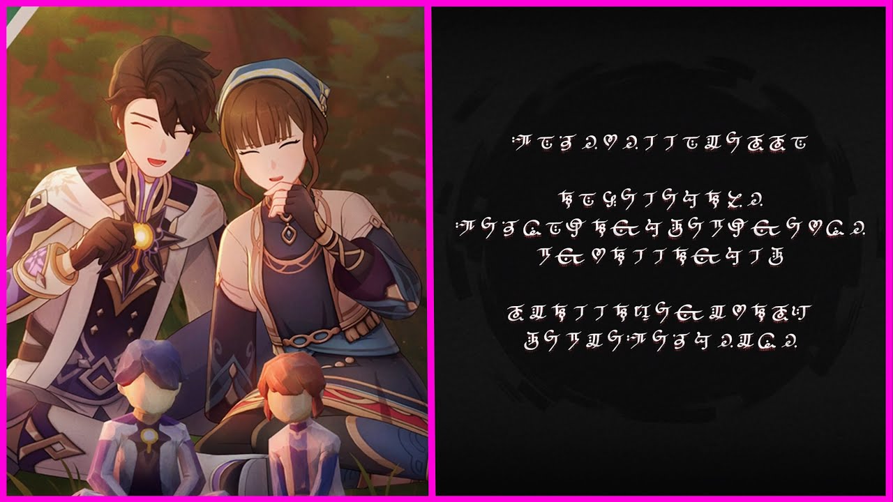 Caribert Message TRANSLATED - Genshin Impact 4.7 Bedtime Story - YouTube