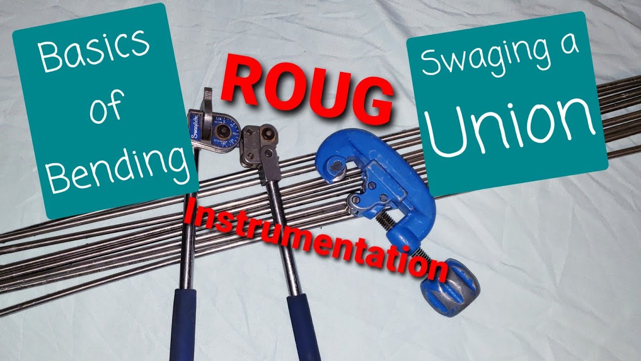 Basics of Bending Tubing: Swaging a Union - YouTube