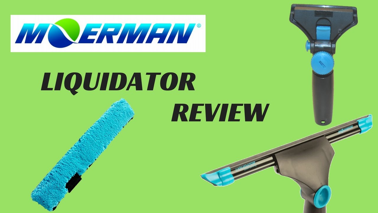 Moerman Liquidator Squeegee Review - Window Cleaning - YouTube
