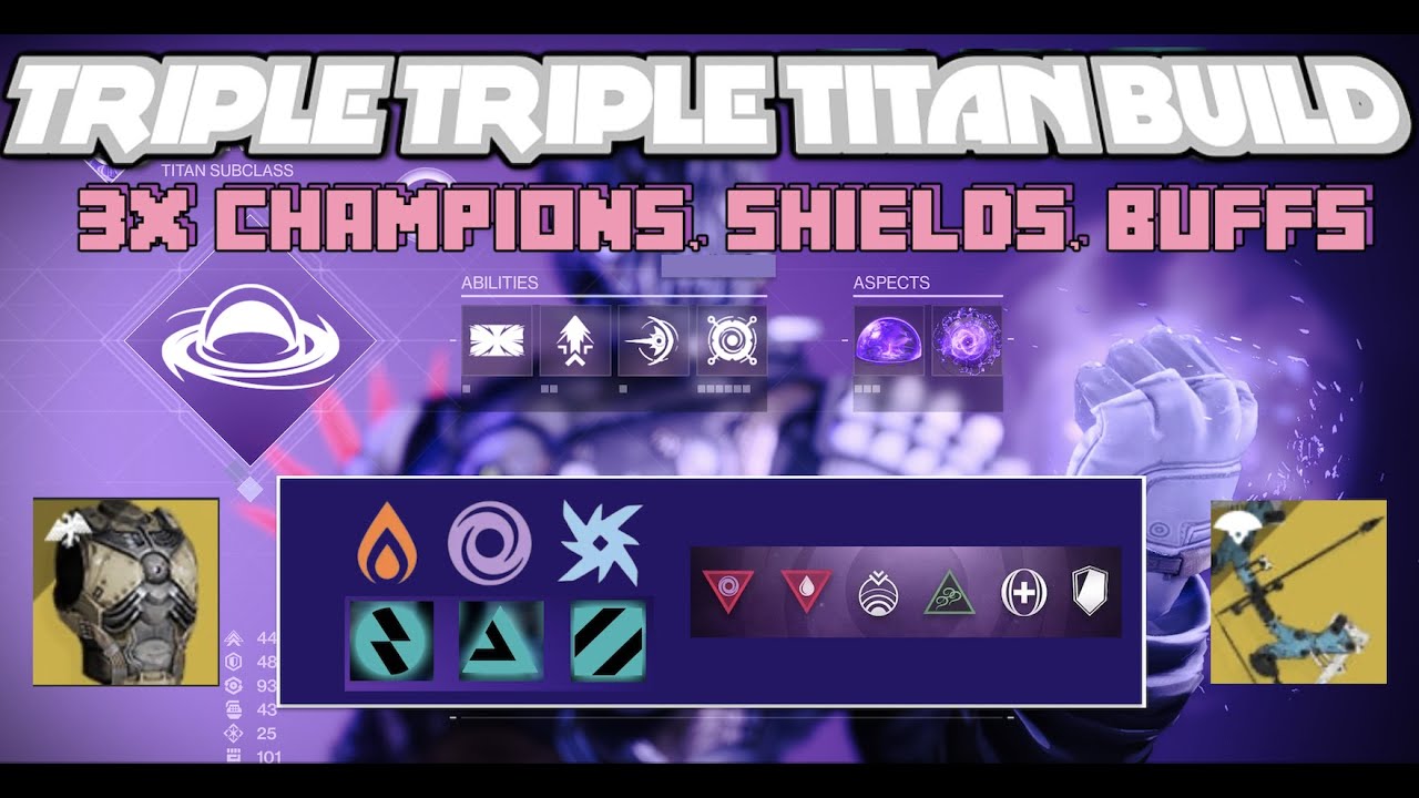 TRIPLE TRIPLE: Void 3.0 Titan Build - Best in Game? - YouTube