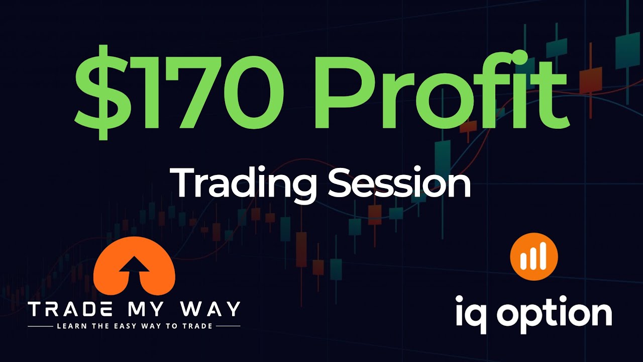 $170 Profit in a minute | IQ Option | Binary Options Trading | Live ...