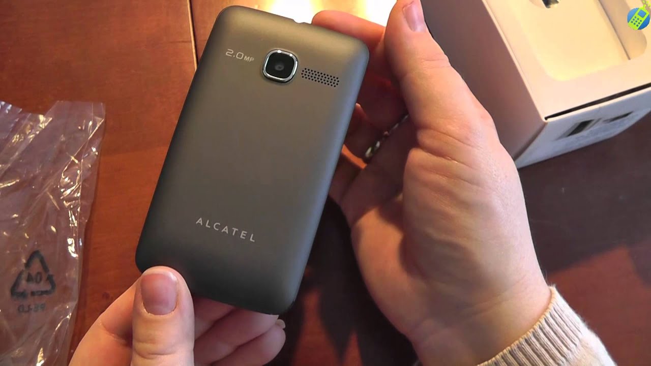 unboxing pl ALCATEL TRIBE 3040G ONE TOUCH Raven Black Czarny ...