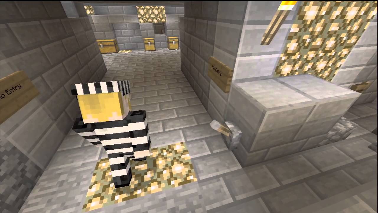Minecraft Xbox 360 Film Bank Robbery - YouTube