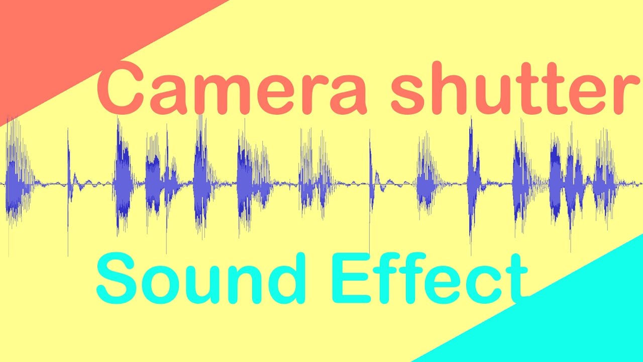 Camera shutter [Sound Effect] - YouTube