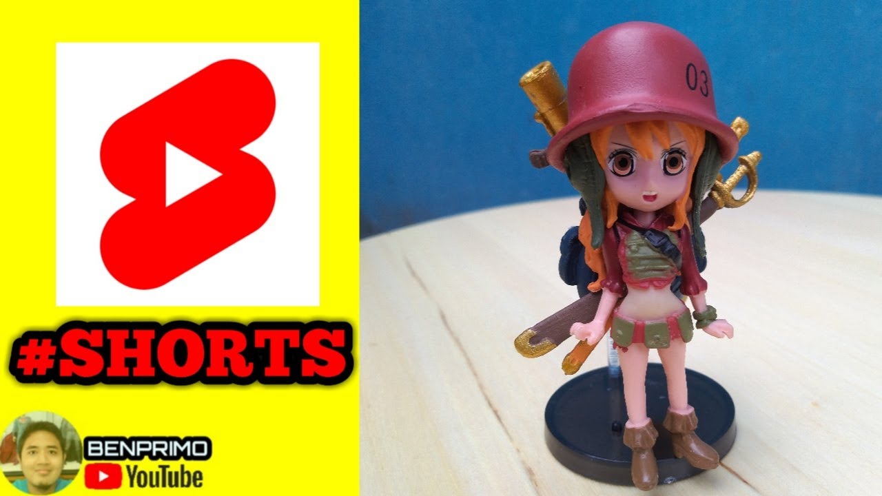 One Piece Action Figure Nami WCF Film Z #Shorts - YouTube