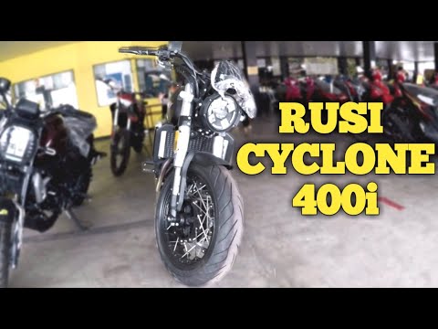 RUSI CYCLONE 400i Walkaround - YouTube