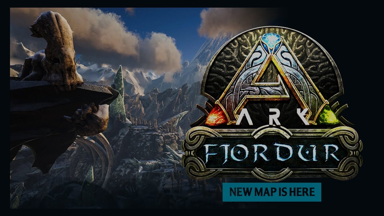 🗺️ Exploring the NEW Fjordur Map in ARK Survival Evolved! 🌋🐉 Epic ...