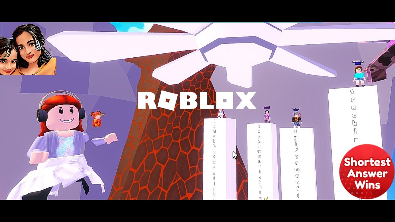 Roblox | Shortest Answer Wins | Duo Princess Gaming - YouTube