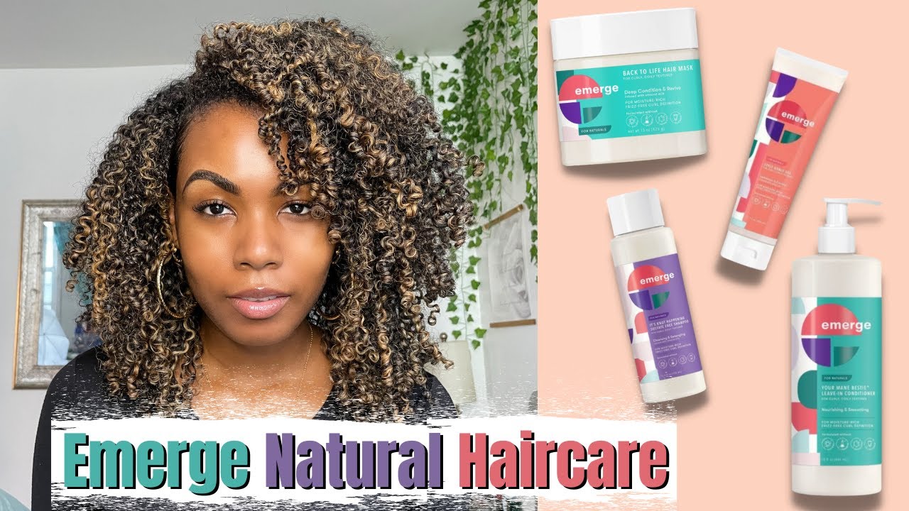 EMERGE Hair Care for Naturals Only $7 | First Impressions - YouTube