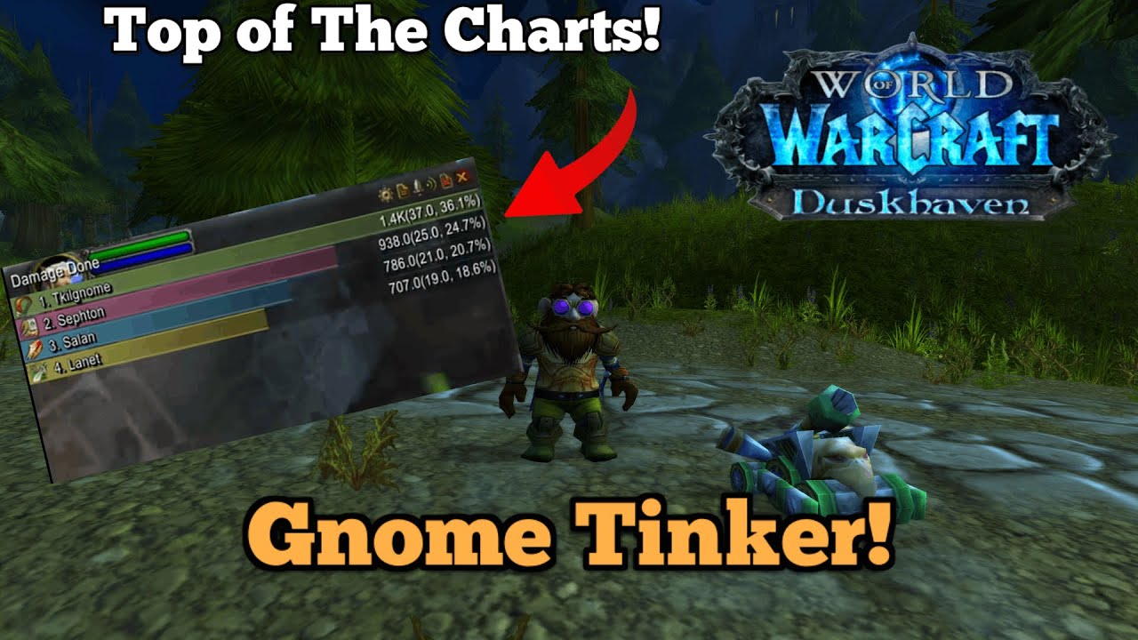 Topping The DPS Meter In Duskhaven Vanilla+ | World Of Warcraft - YouTube