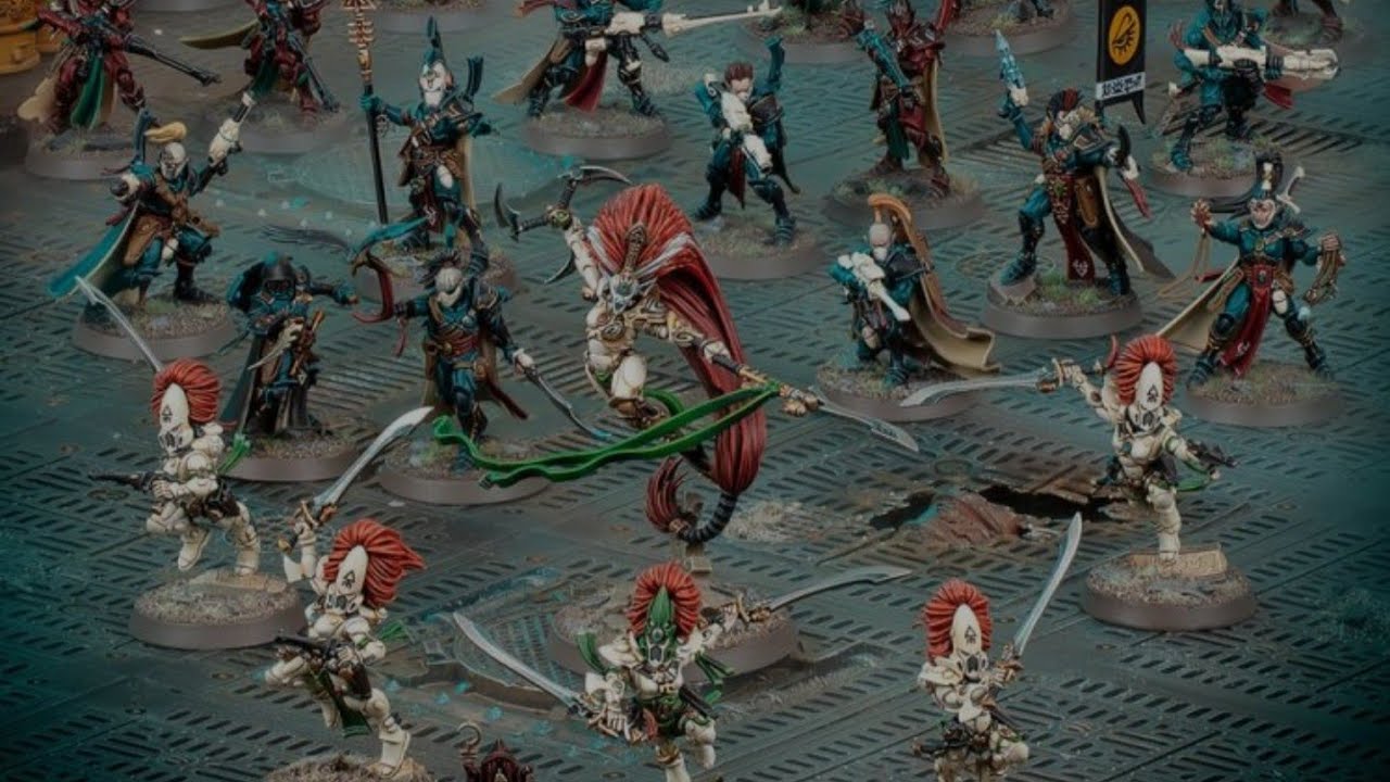 Unboxing and plans for a Warhammer 40k Aeldari Boarding Patrol - YouTube