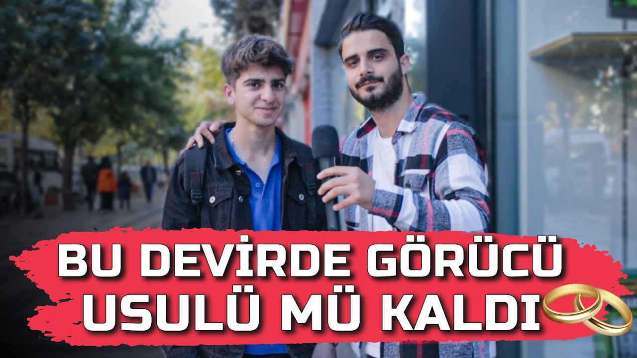 SEVGİLİ VS GÖRÜCÜ USULÜ EVLİLİK | SOKAK RÖPORTAJI - Hamit Eroğlu - YouTube