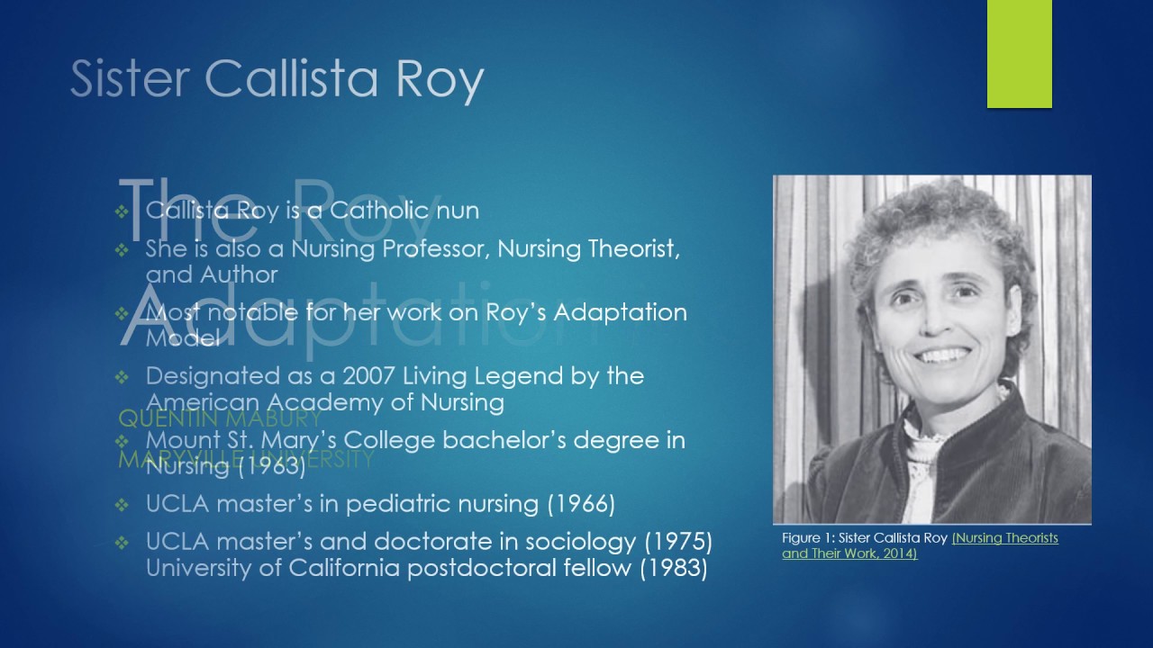 The Roy Adaptation Model - YouTube