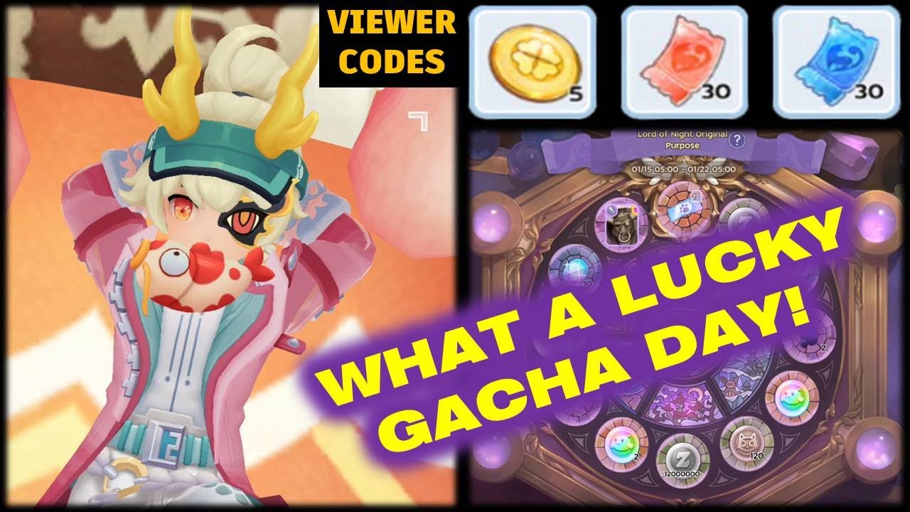 WHAT A LUCKY GACHA DAY! WITH FREE CODES! - YouTube