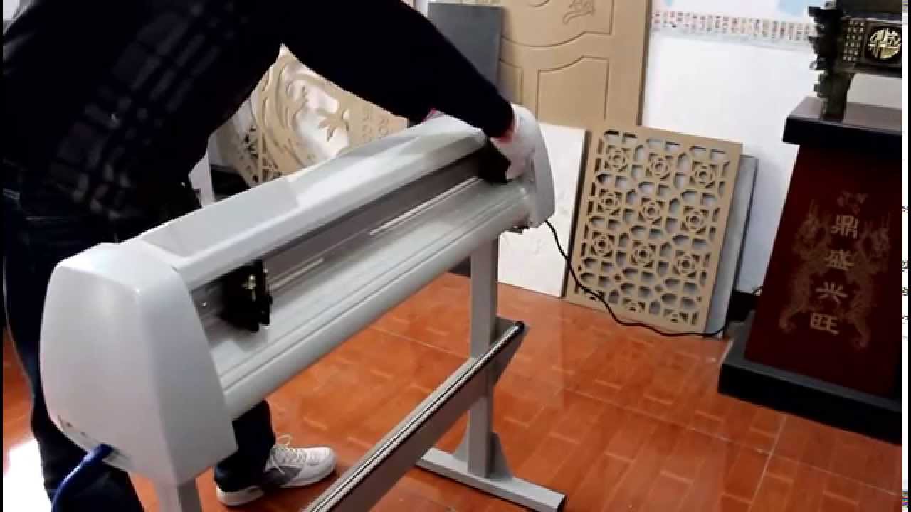 Kenya Cutter Plotter assembling process - YouTube