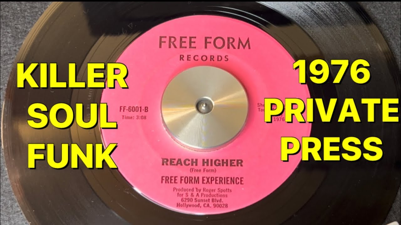 Rare Soul Funk Private Label 45. Free Form Experience. - YouTube