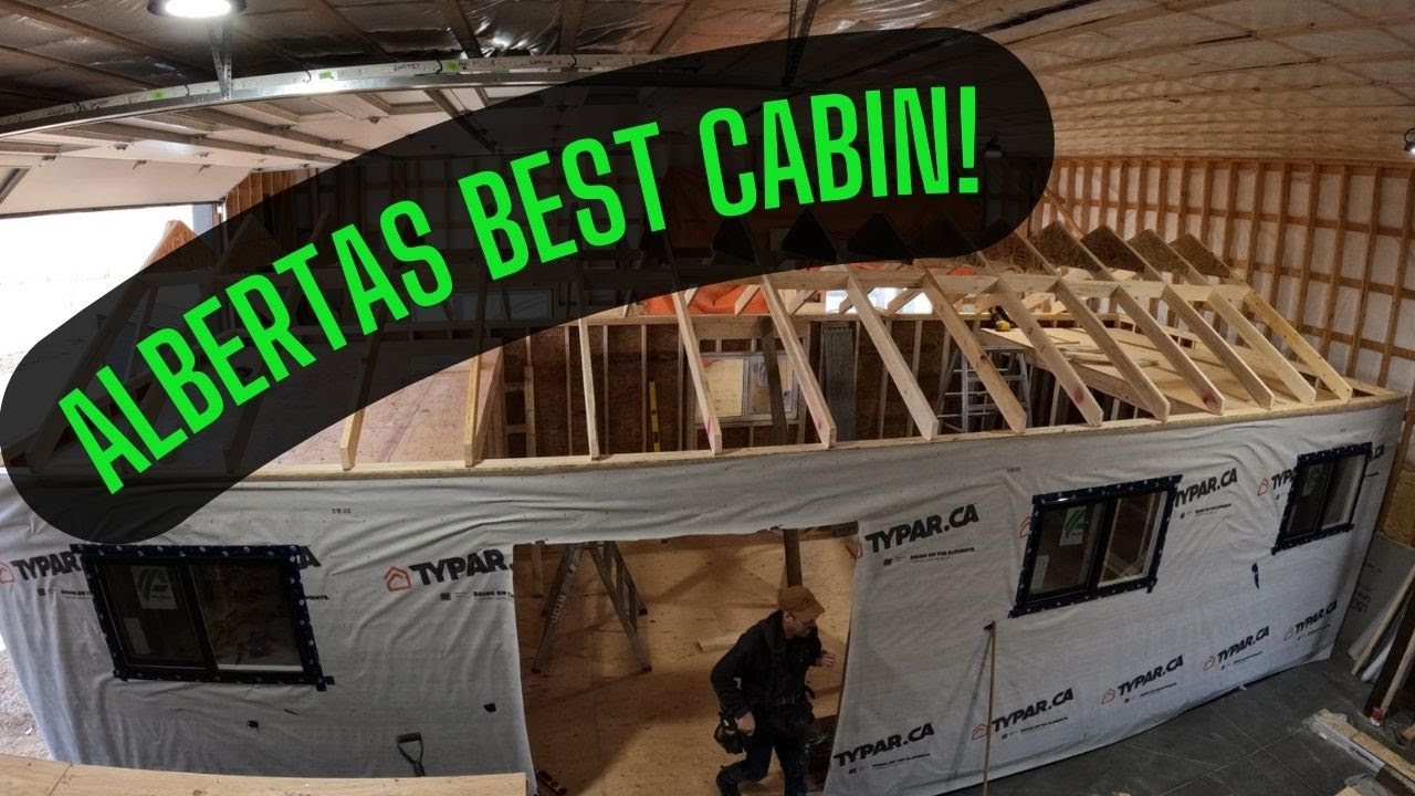 Inside look at building a 14x36 Cabin: stage 1 - YouTube