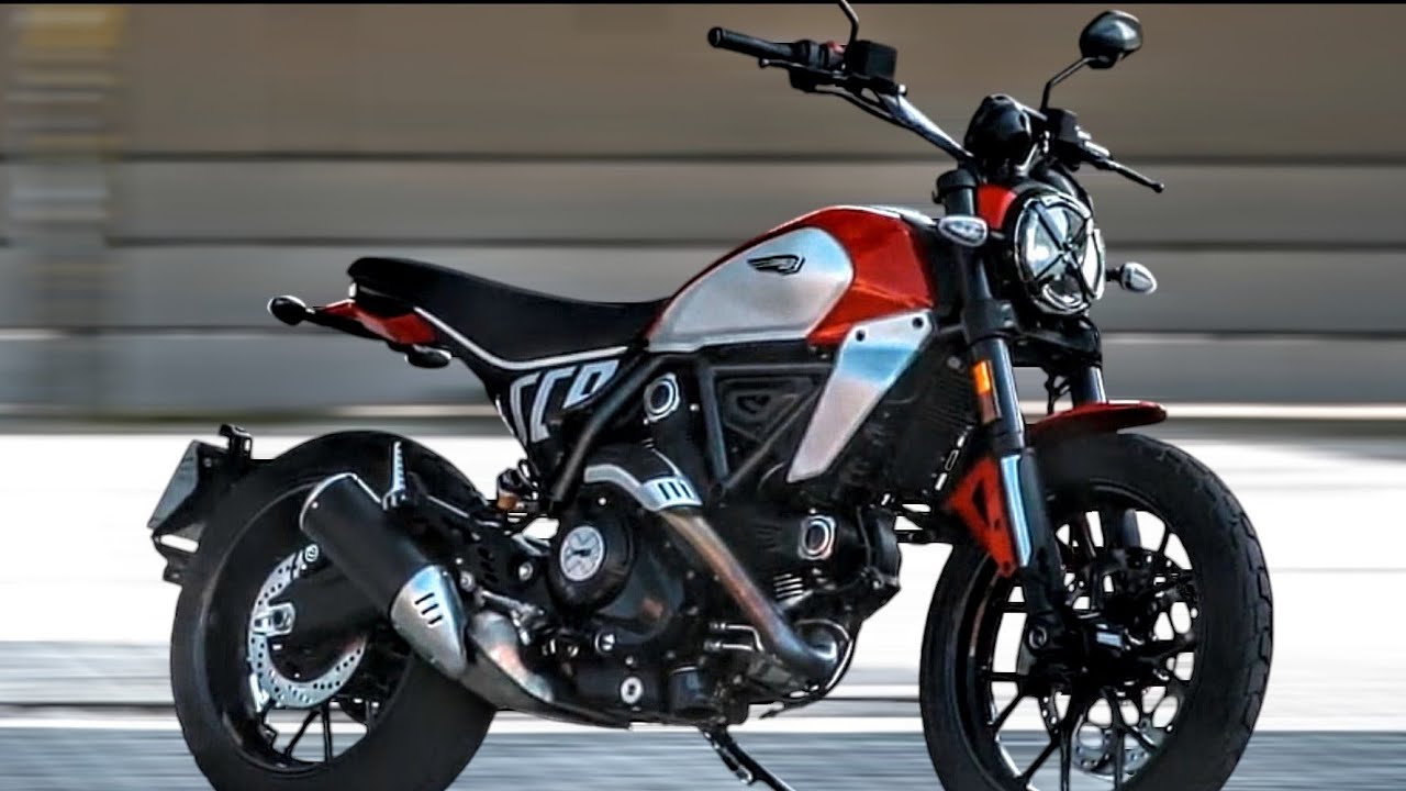 New Ducati Scrambler Icon Punchy Desmodue Engine - YouTube
