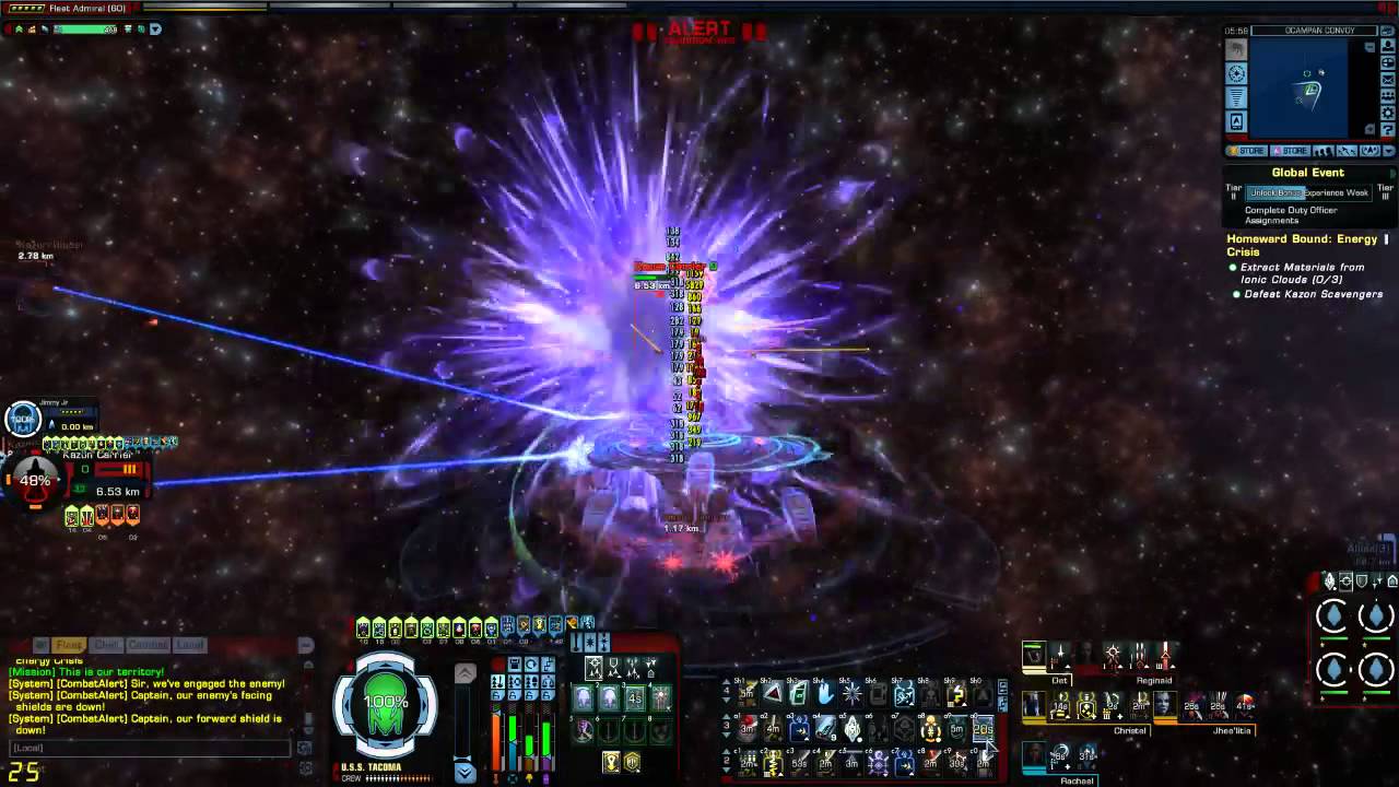 STO Tier 6 Yamato Class Dreadnought with Delta Alliance Rep Gear - YouTube