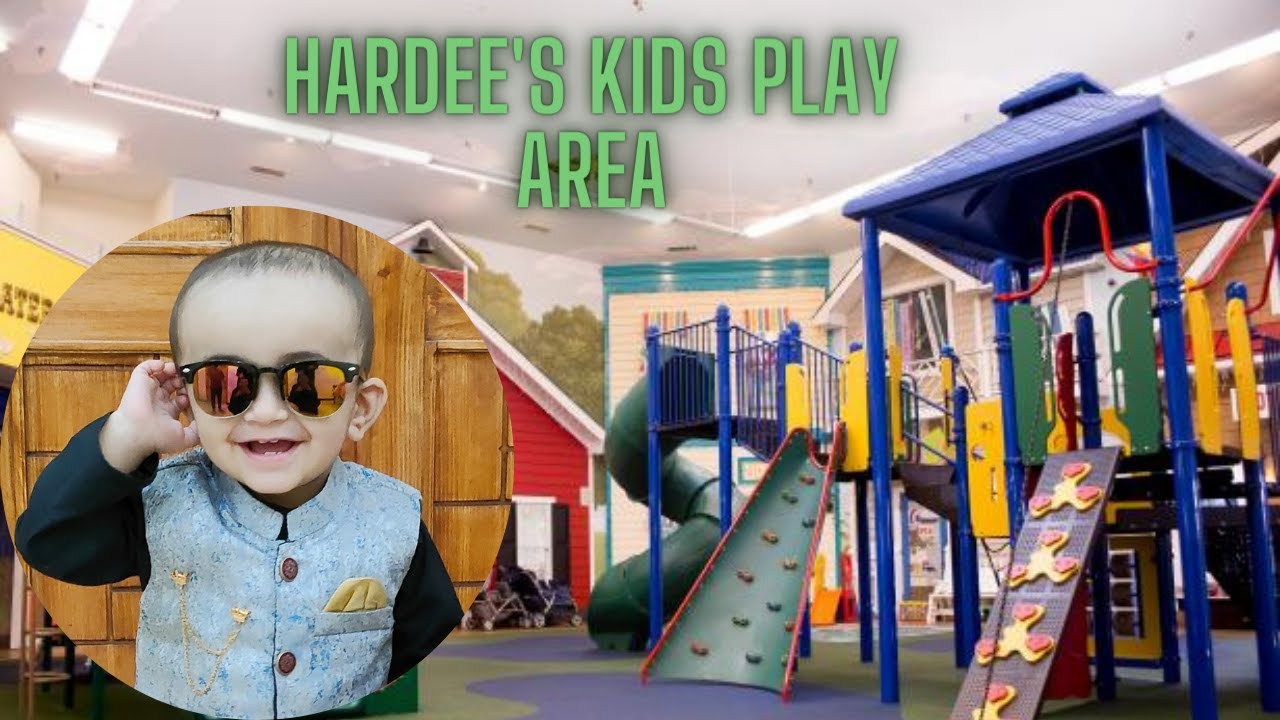 Musa Enjoying in Hardee's Kids Play Area Islamabad || Fast Food ...