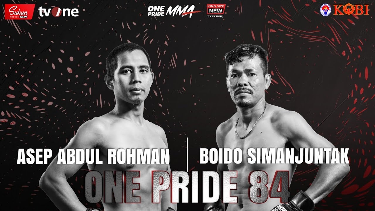 ASEP ABDUL ROHMAN VS BOIDO SIMANJUNTAK | FULL FIGHT ONE PRIDE MMA 84 ...