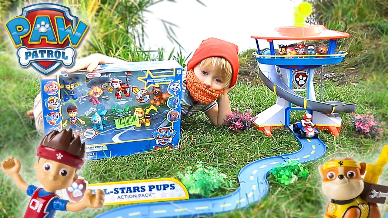 Щенячий Патруль на русском - Квест за посылкой. Paw Patrol All Stars ...