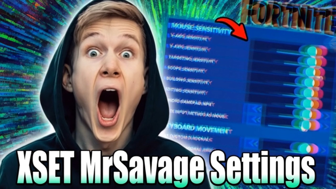 MrSavage Fortnite Settings 2026 Revealed – Copy These Pro Settings Now ...