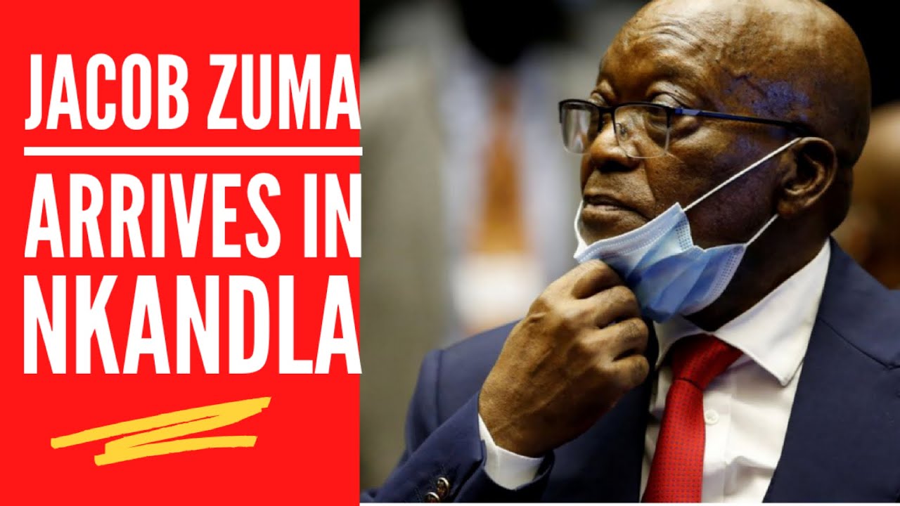 Jacob Zuma Arrives In Nkandla | Zuma Is Back Home - YouTube