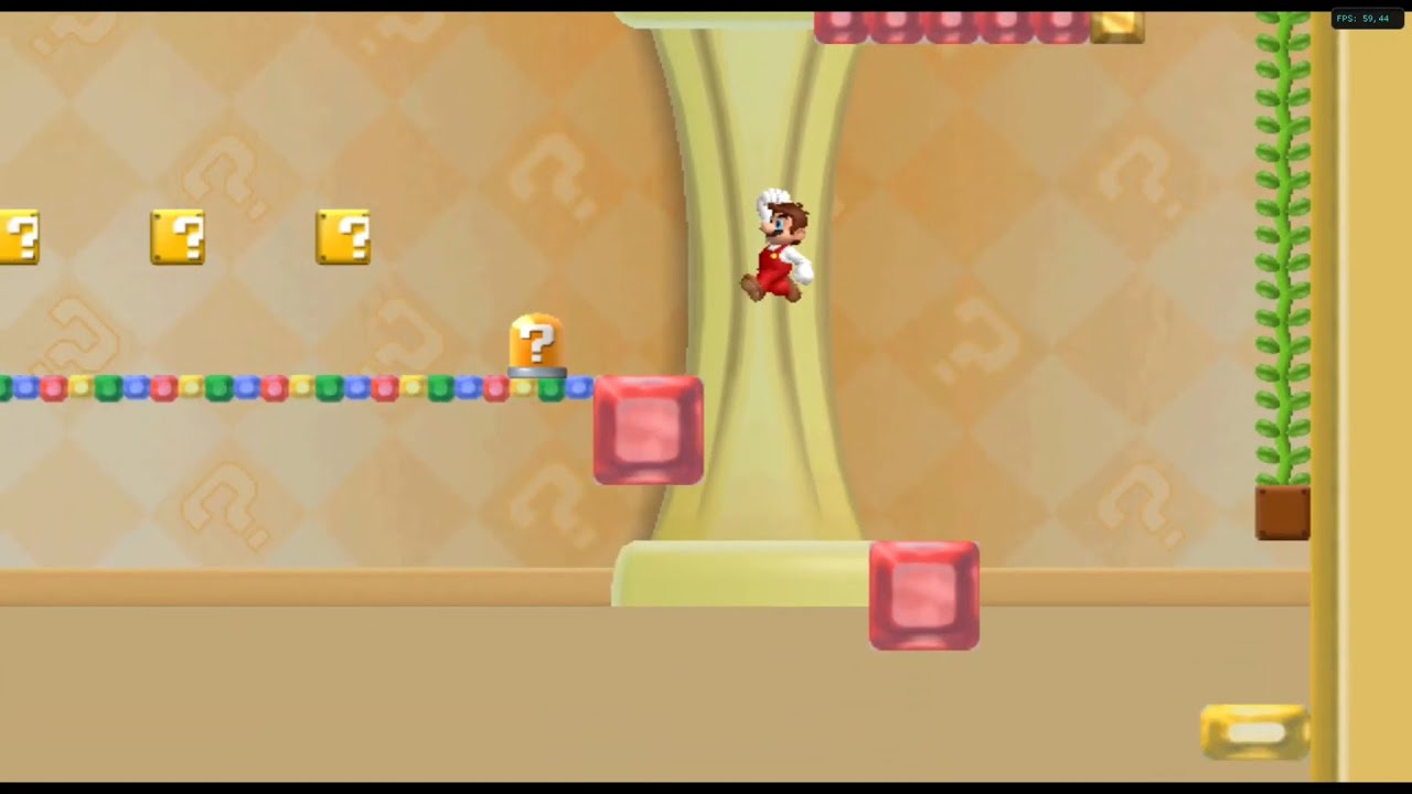 I edited peach's castle in nsmbwii - YouTube