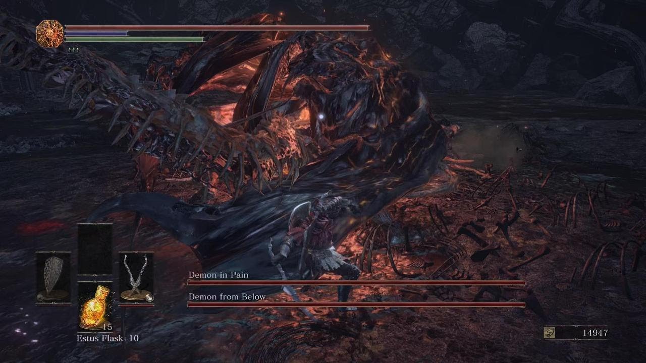Demon in Pain & Demon from Below / Demon Prince | Dark Souls III: The ...