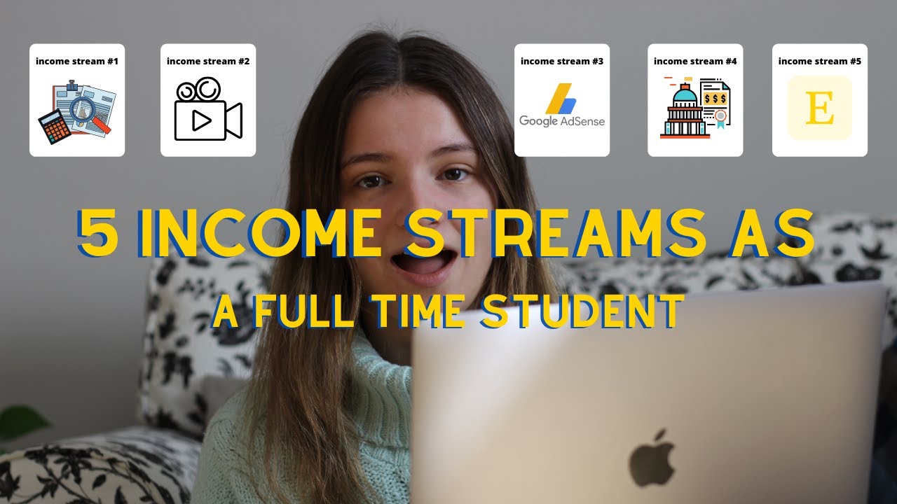 5 Income Streams as a 21 year old Student ((realistic, part time ...