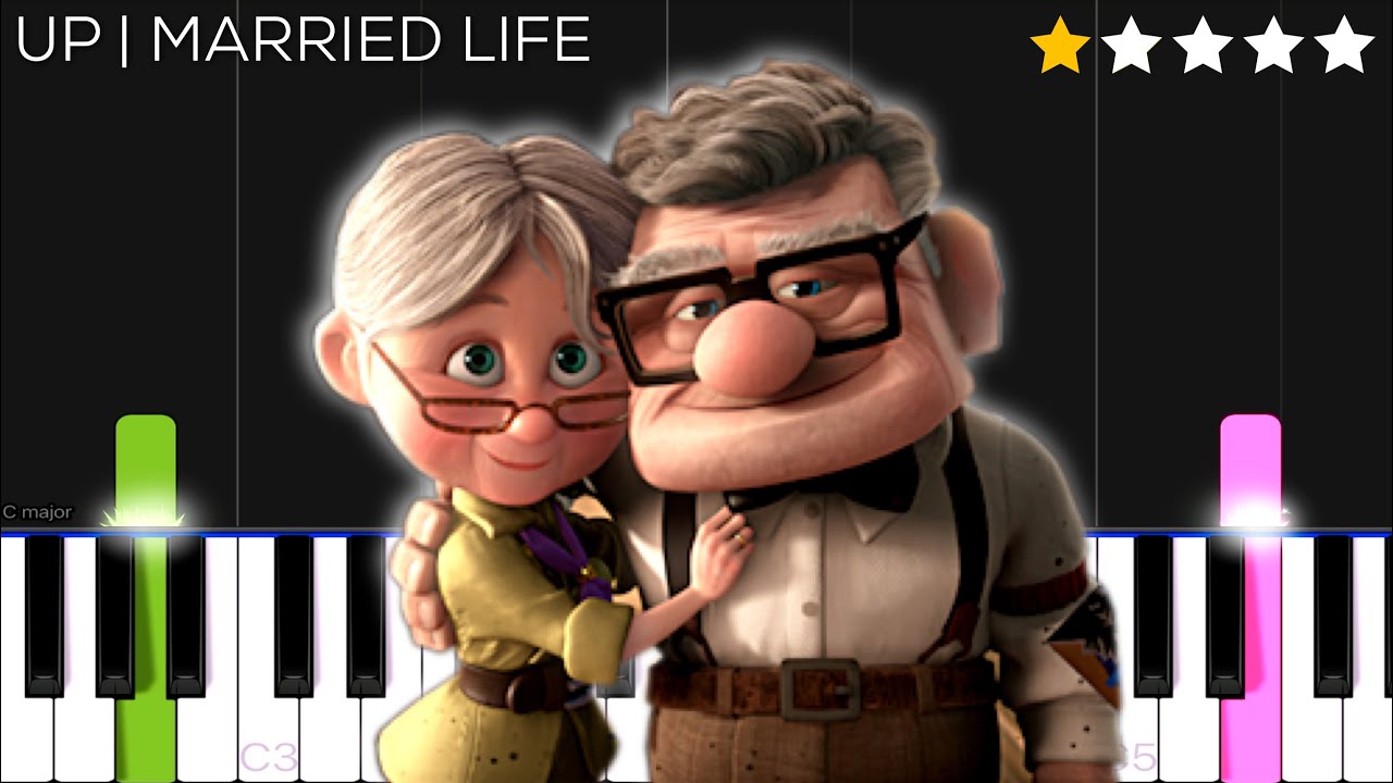 Disney Pixar’s “Up” - Married Life | EASY Piano Tutorial - YouTube