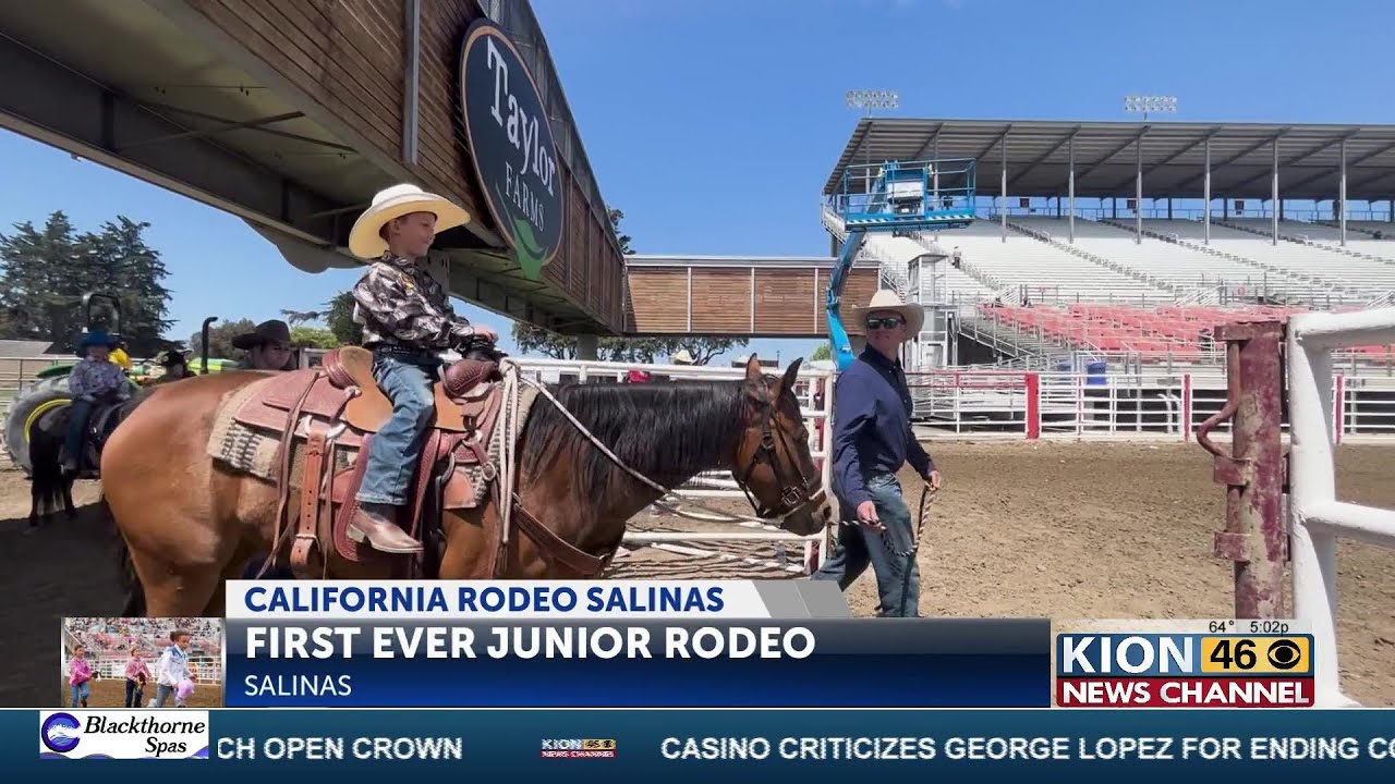 California Rodeo Salinas Junior Rodeo inaugural attracted little ones ...