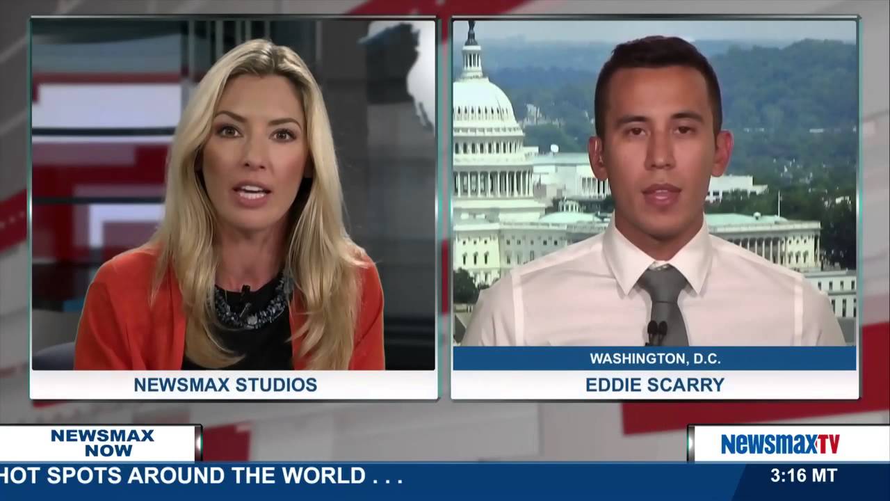 Newsmax Now | Eddie Scarry discusses his piece about Donald Trump - YouTube