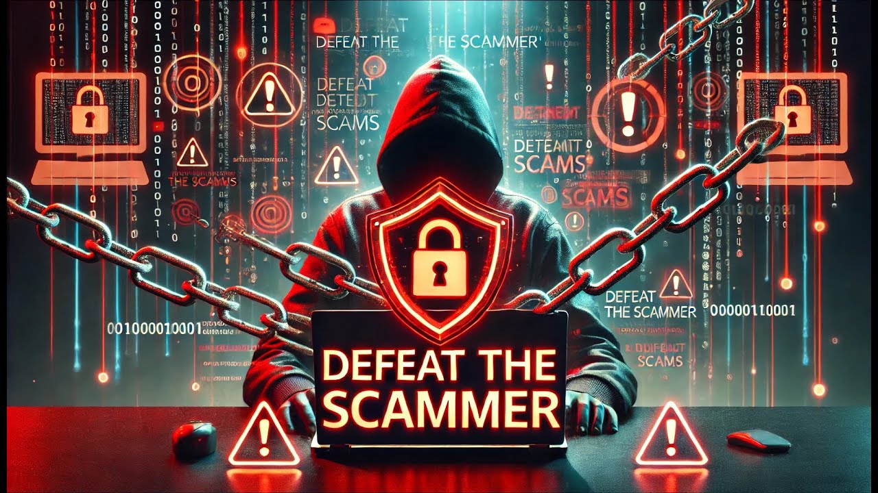 DEFEAT THE SCAMMER | cyber security awareness | by Gaurav Namdev - YouTube