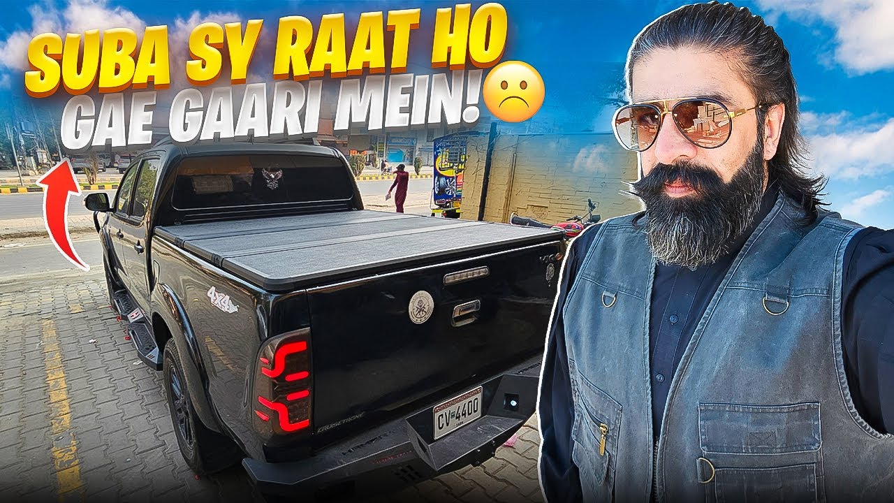 Suba Sy Raat Ho Gae Gaari Mein! 😕 | Faisal Lali Vlogs - YouTube