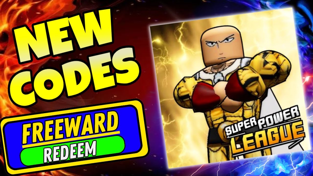 *NEW CODES* ROBLOX SUPER POWER LEAGUE CODES 2025 | SUPER POWER LEAGUE ...