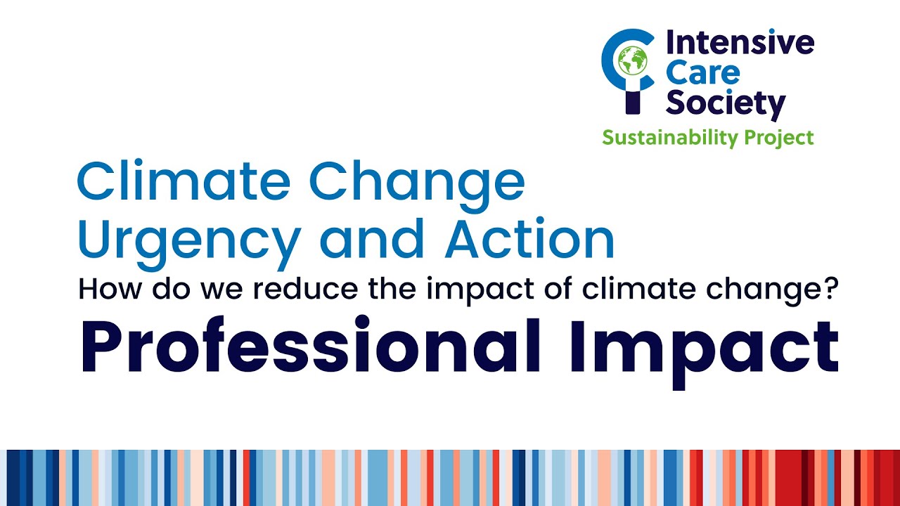 Climate Change Urgency and Action: Professional Impact - YouTube