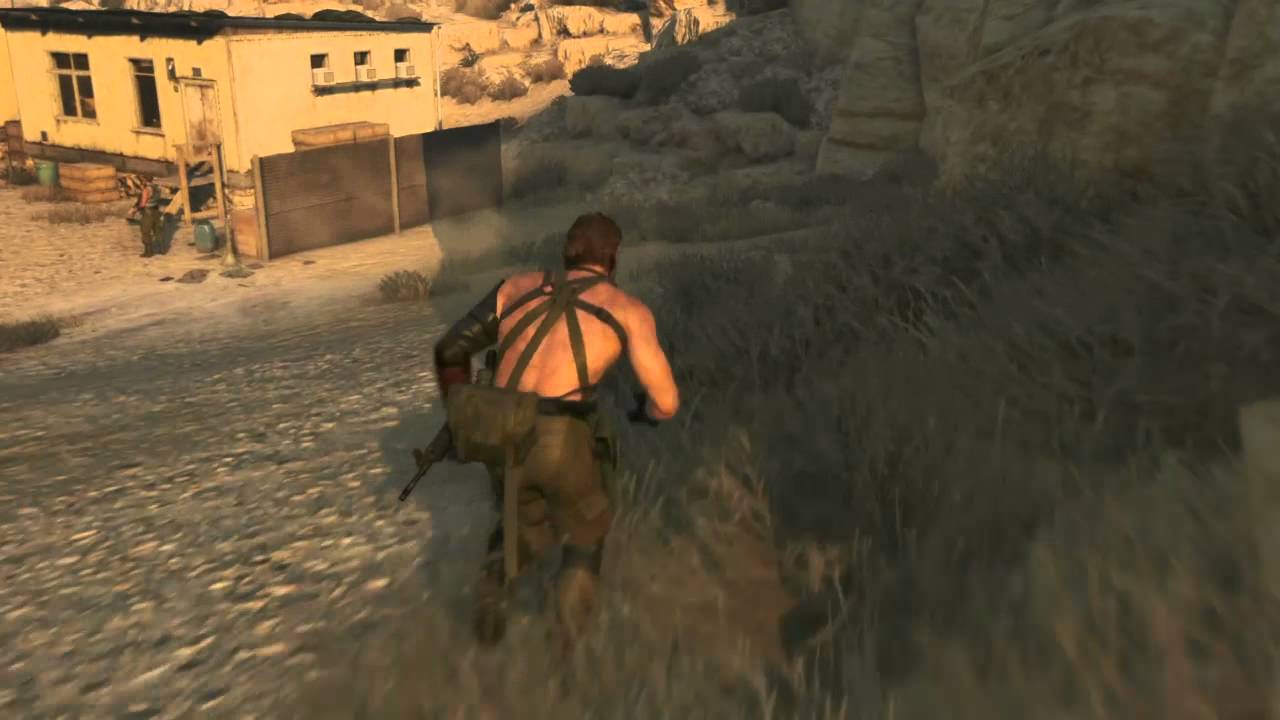 MGSV: Over The Fence (New Game, No Traces) - YouTube