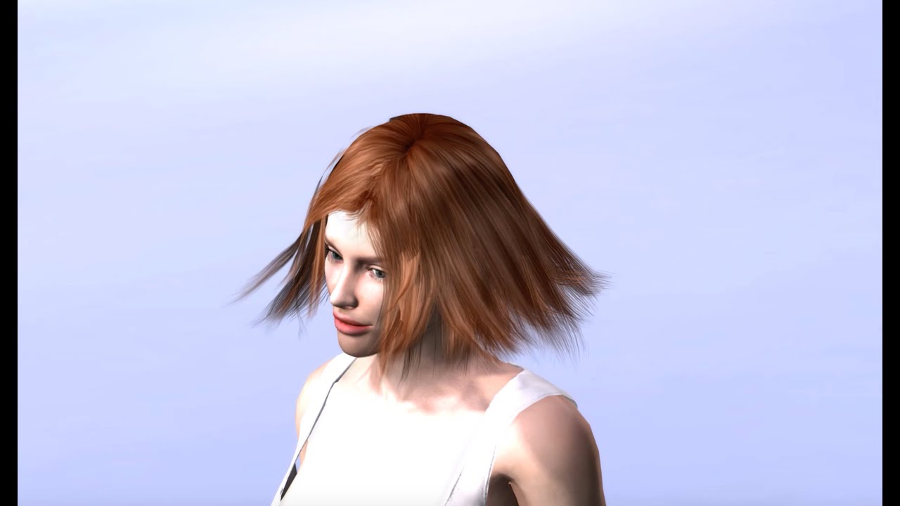 Iclone G6 Hottest Hairstyles Physics Ready 3d Character Hair Youtube