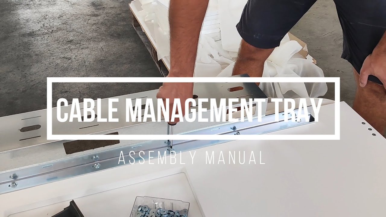 Cable Managemnt Trey Assembly manual - YouTube