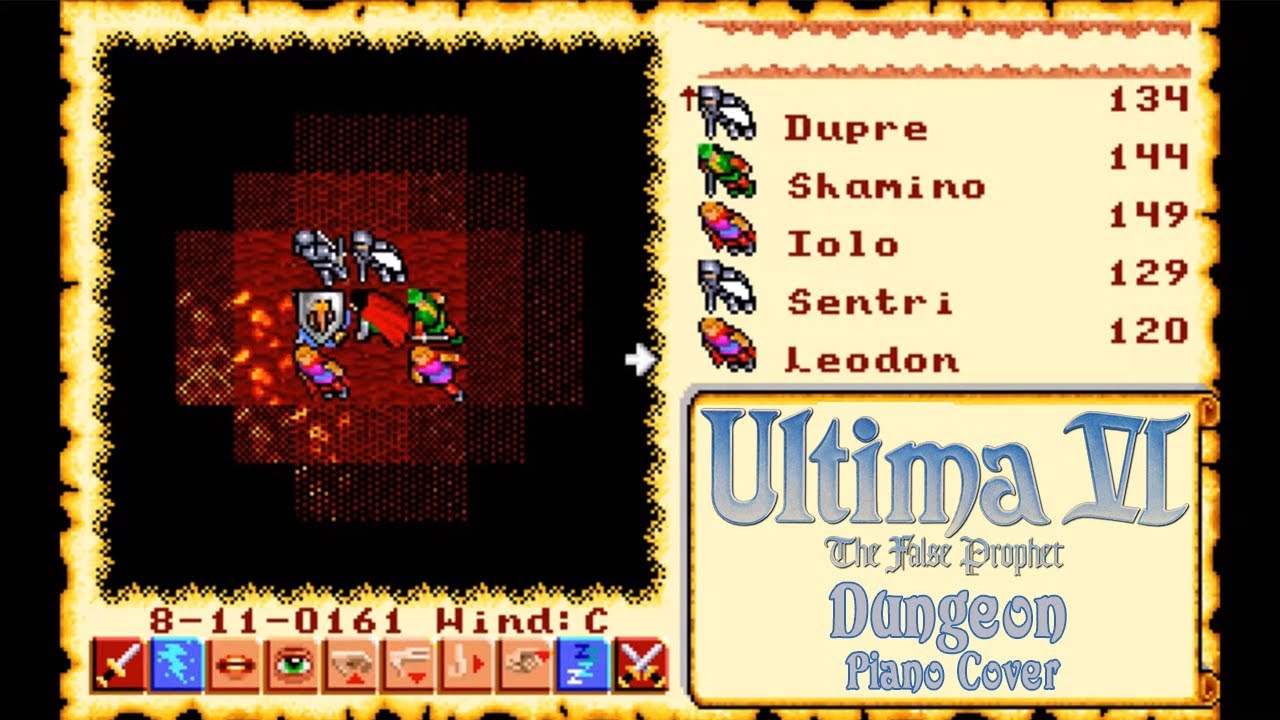 Ultima VI Dungeon Piano Cover - YouTube